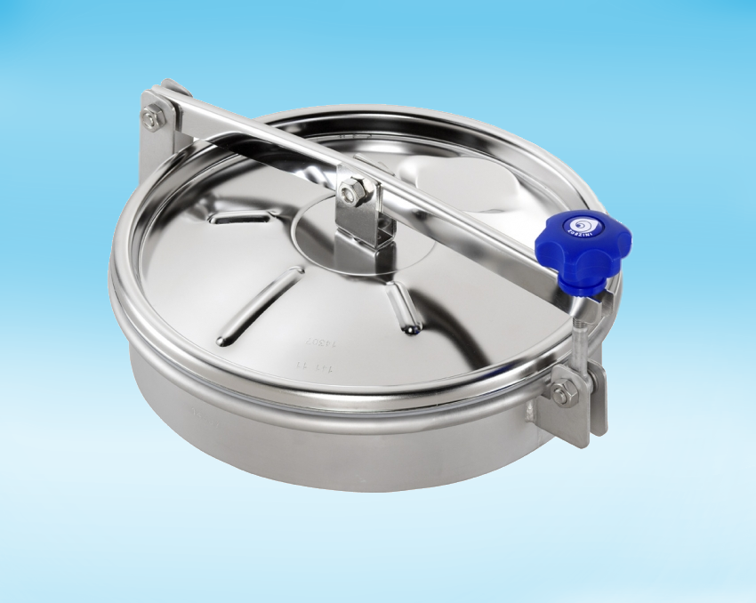 300mm Diameter Low/Non-Pressure Round Manway 240/B 316L